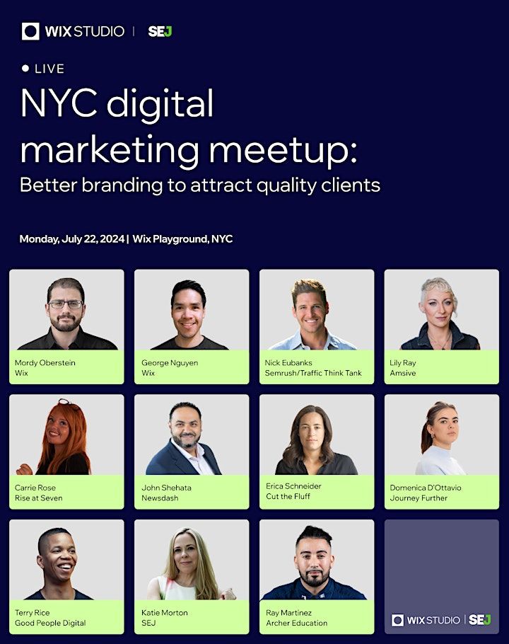 NYC Digital Marketing Meetup: Better branding to attract quality ...