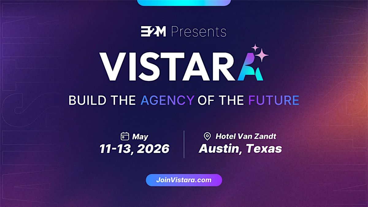 Vistara AI Event, Hotel Van Zandt, Austin, 11 May to 13 May