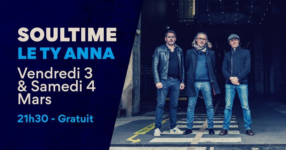 SOULTIME - Le Ty Anna, Ty Anna, Rennes, 4 March 2023