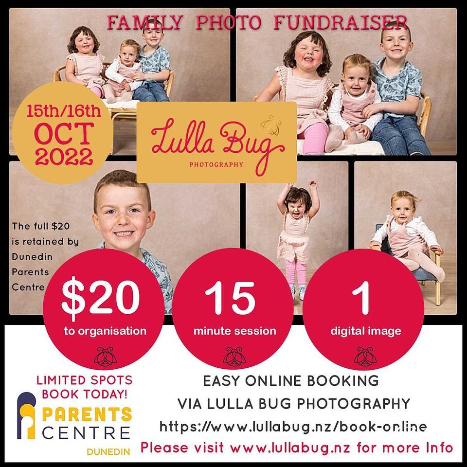 Dunedin Parents Centre Photo Fundraiser , 475 Princes St, Dunedin ...