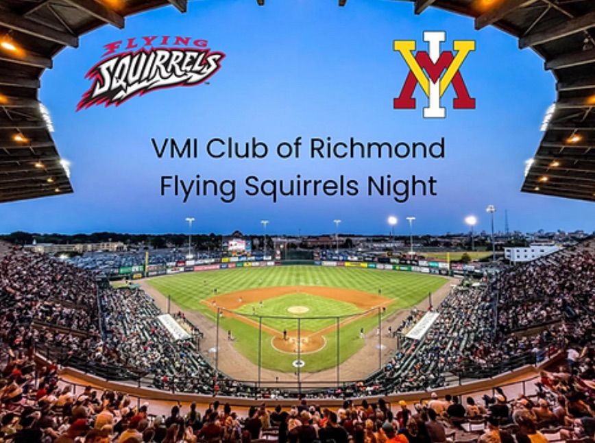 VMI Club of Richmond Flying Squirrels Game, The Diamond, Henrico, 26 ...
