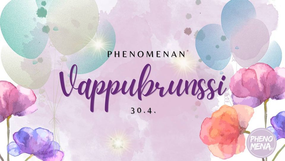 Phenomenan vappubrunssi, Ravintola Oiva, Helsinki, 30 April 2022