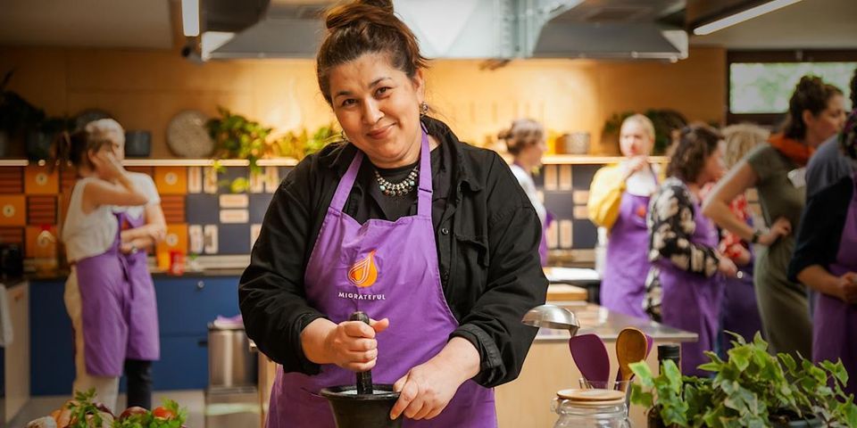 Vegetarian Friendly Turkmen Cookery Class with Maral | Family Style ...
