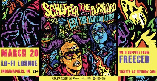 Schaffer The Darklord at LO-FI Lounge, LO-FI Lounge, Indianapolis, 20 ...