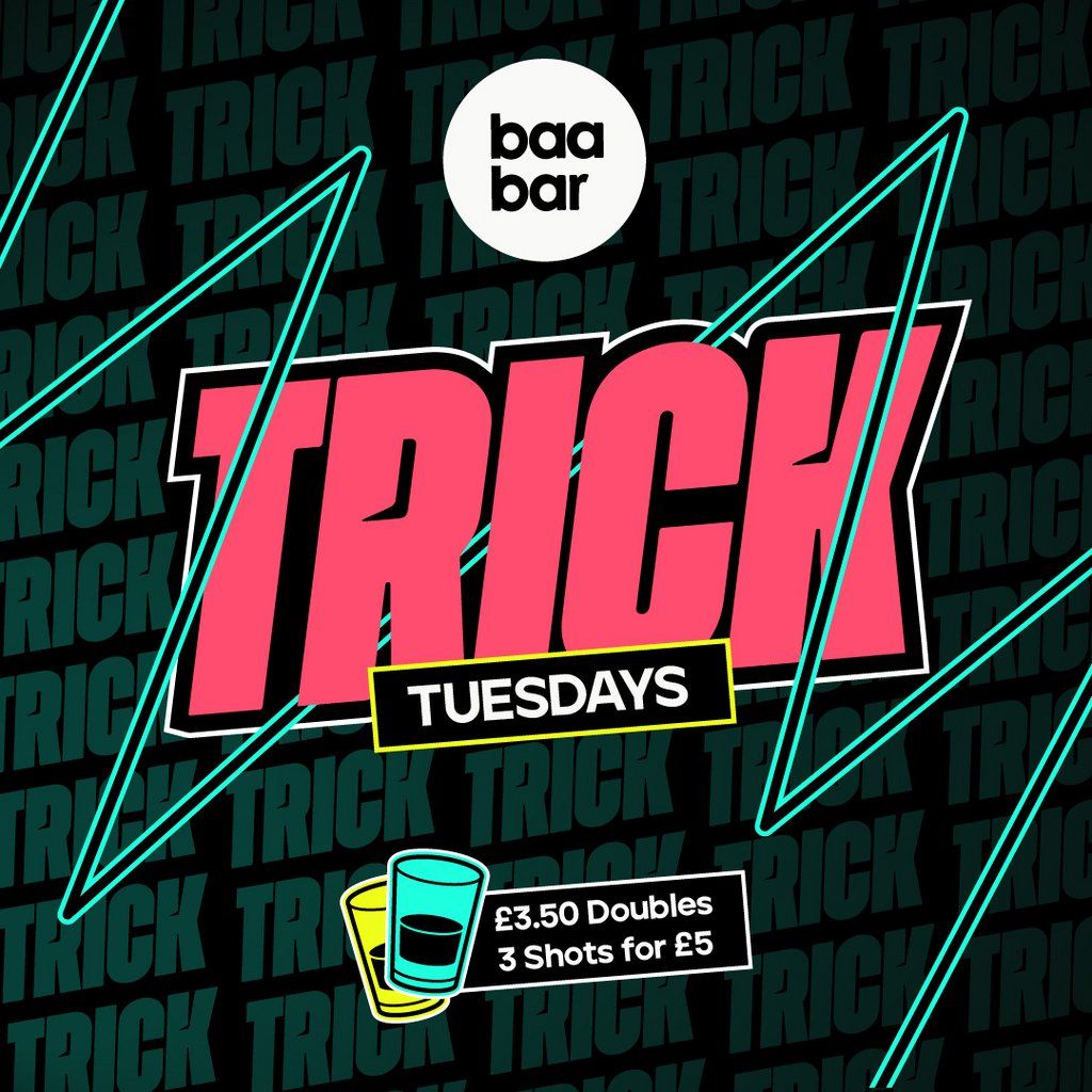 LIVERPOOL FRESHERS WEEK 2022: TRICK: Baa Bar Tickets, Baa Bar ...