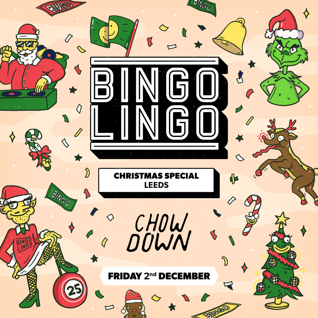 Bingo Lingo - Leeds - Christmas Special Tickets, Chow Down, Leeds, 2 ...