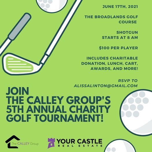 5th Annual Charity Golf Tournament, Broadlands Golf Course, Broomfield, 17 June 2021