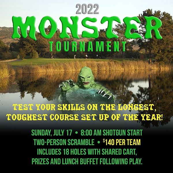 The 2022 Monster Tournament, Napa Golf Course at Kennedy Park, 17 July 2022