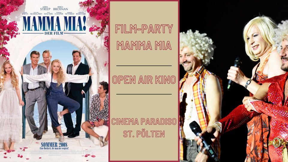 Film-Party: Mamma Mia! im Open Air Kino, Cinema Paradiso St.Pölten, Krems An Der Donau, 29 June 2023