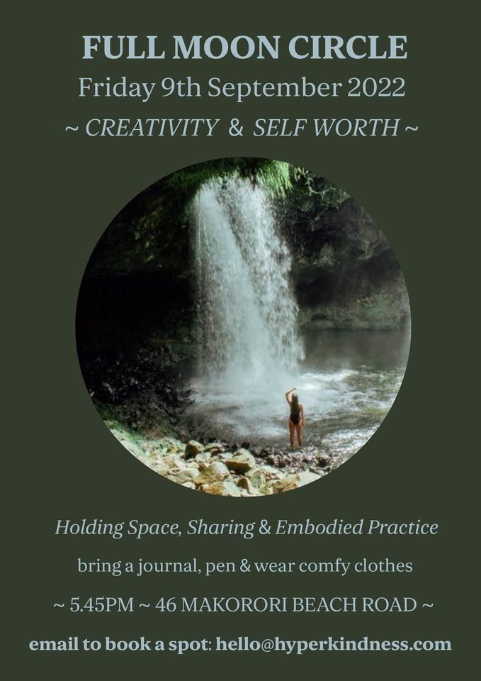 ~ Full Moon Circle ~ Gisborne ~, Yoga Coast Plus -YC+, Reading, 9 ...