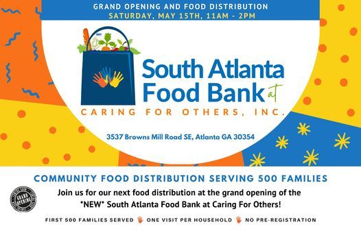 Grand Opening & Food Distribution at the NEW South Atlanta Food Bank ...