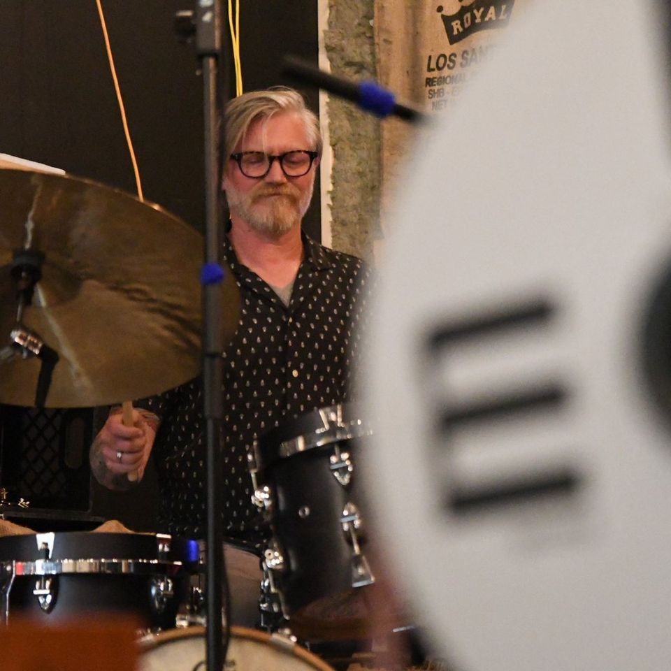 Mark Alexander hosts the Kawa jam, Kawa Espresso Bar... Calgary, 13 January 2024