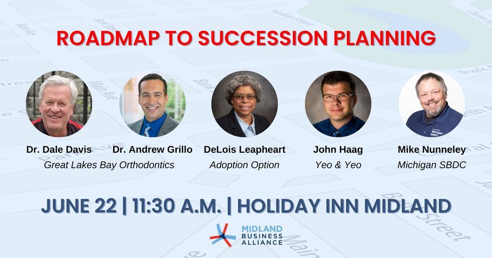 Roadmap to Succession Planning, Holiday Inn Midland, 22 June 2023