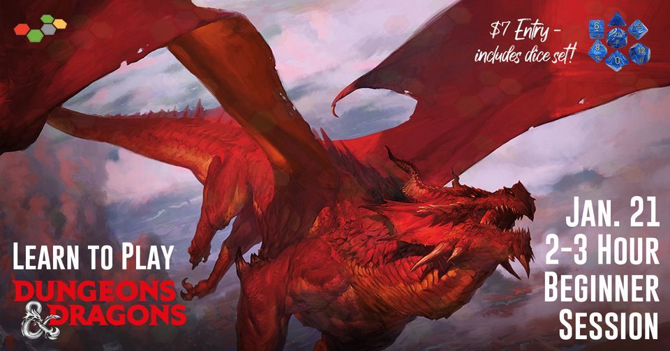 Learn to Play Dungeons & Dragons | Beginner Session, Top Tier Board Games, Hattiesburg, 21 ...
