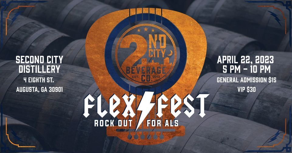 Flex Fest 2023 | Rock Out For ALS!, Second City Beverage Co., Augusta ...
