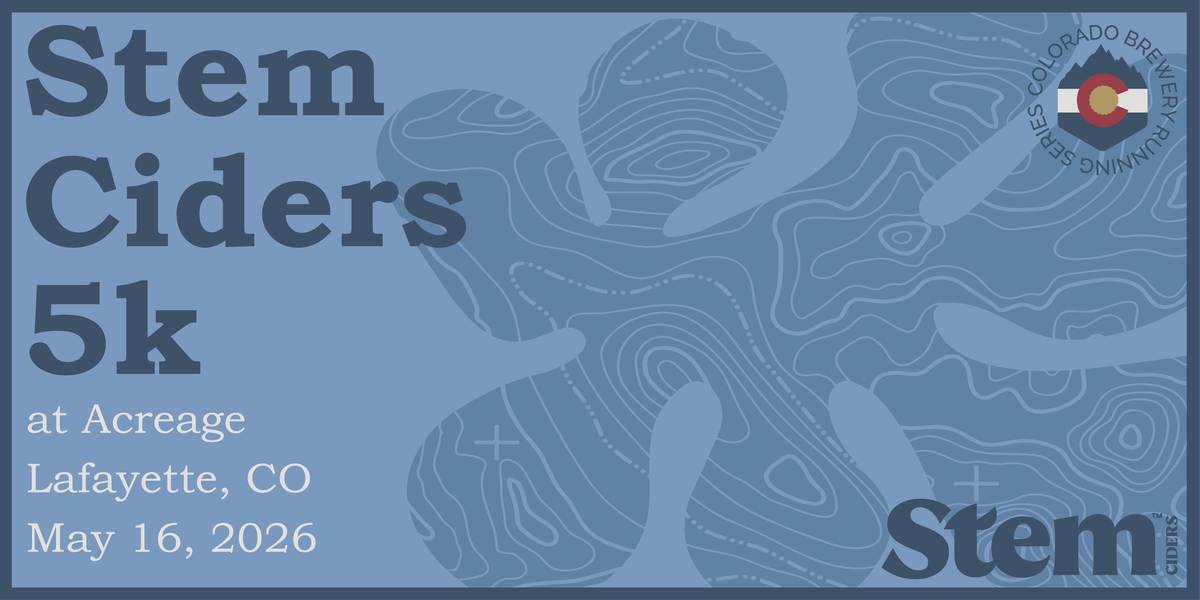 Stem Ciders at Acreage 5k | Lafayette | 2026 CO Brewery Running Series ...