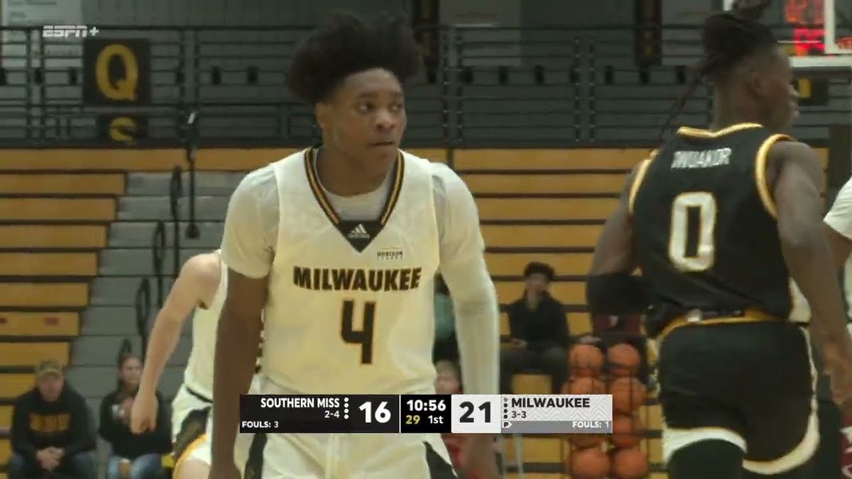 Milwaukee Panthers at Southern Miss Golden Eagles Mens Basketball, Reed ...