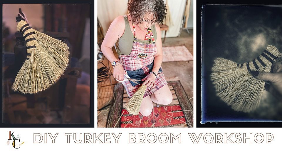 DIY Turkey Broom Workshop, Maple Hall, Knoxville, 13 November 2022