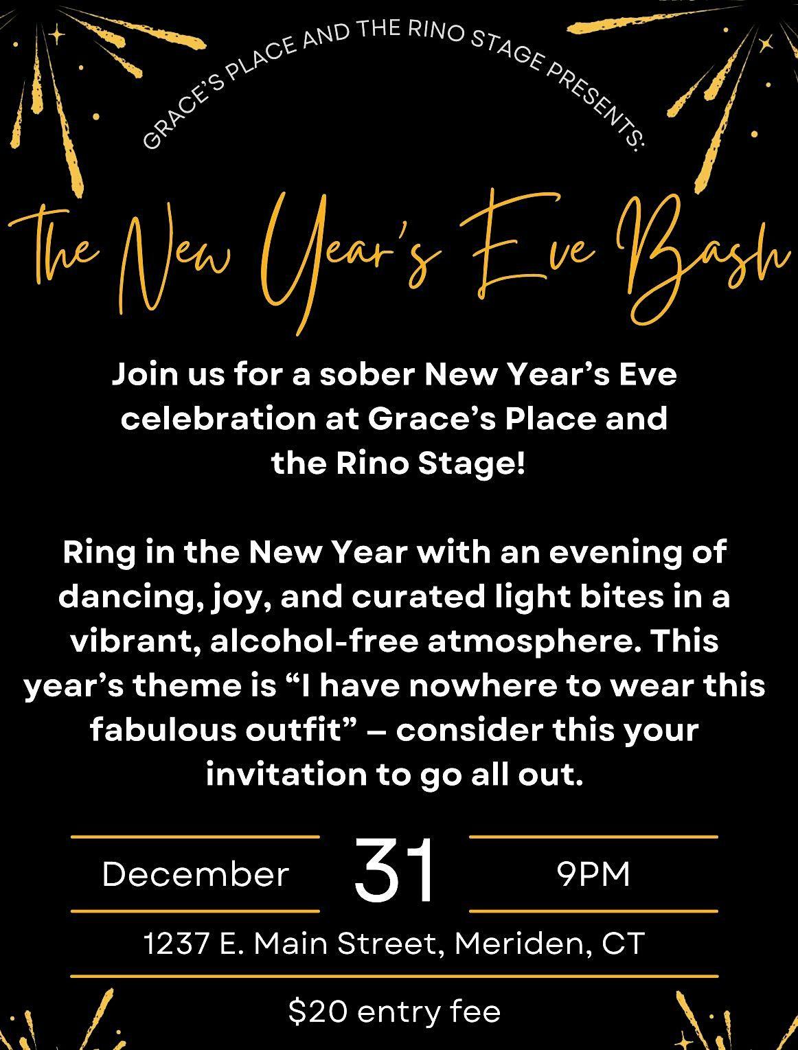 Sober New Years Eve at Graces Place, 1237 E Main St, Meriden, 31 ...