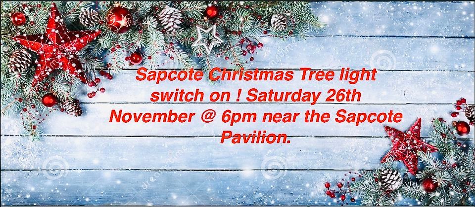 Sapcote Christmas Tree light switch on , Sapcote Pavillion, Hinckley ...
