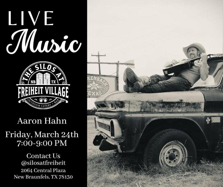 Aaron Hahn, Silos at Freiheit, New Braunfels, 24 March 2023