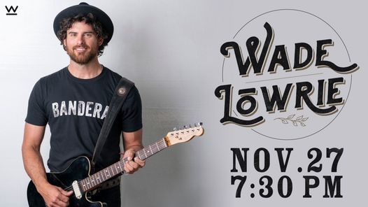 Wade Lowrie at The Tobin, Tobin Center for the Performing Arts, San ...