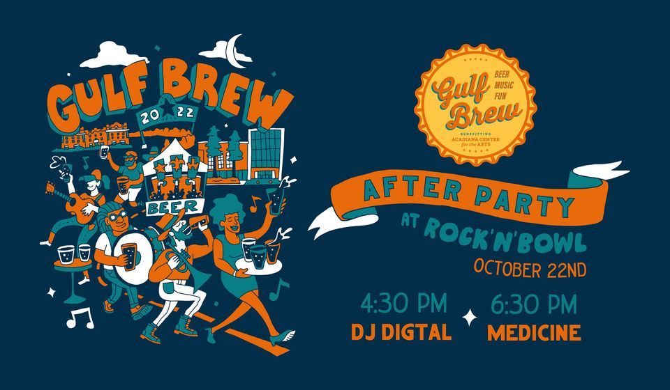 Official Gulf Brew After Party!, Rock 'n' Bowl de Lafayette, 22 October ...