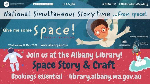 National Simultaneous Storytime, Albany Public Library, 19 May 2021