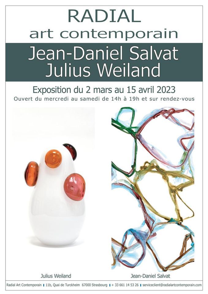 Jean-Daniel Salvat - Julius Weiland, Radial Art Contemporain ...