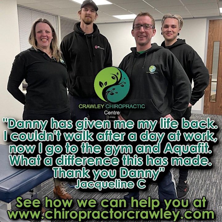 FREE Spinal Health Screening 9th Nov 2022, Crawley Chiropractic Centre ...