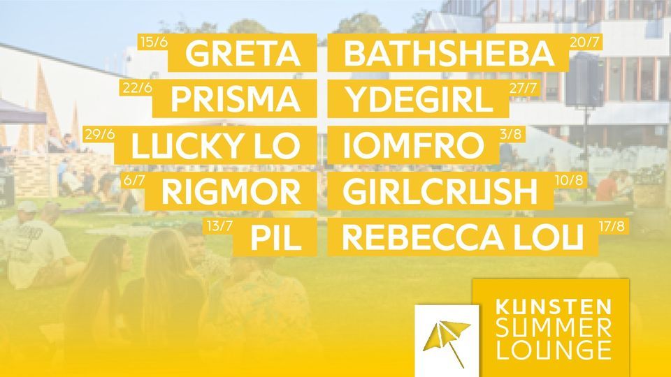 Kunsten Summer Lounge: girlcrush + Sadaf Hayat + Rikke Collin, Kunsten ...