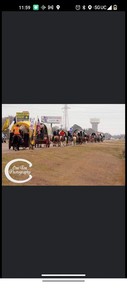 2023 TITRA Weeklong Trail Ride into Houston & HLSR PARADE, Mac McGaffey ...