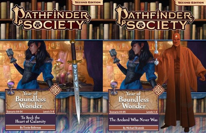 PFS2 4-05: The Arclord Who Never Was & PFS2 4-04: To Seek the Heart of ...