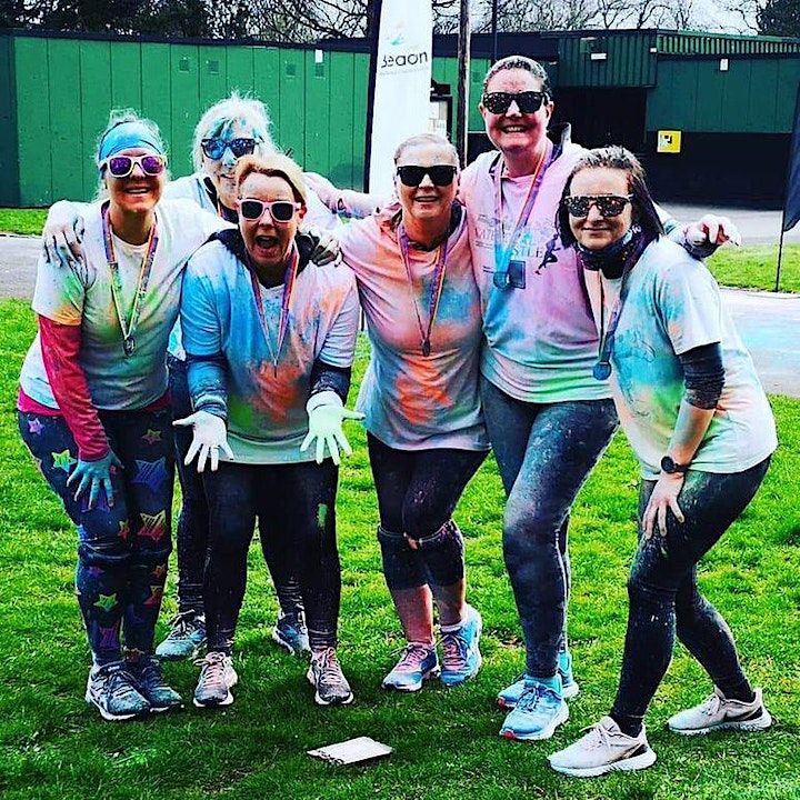 Beacons Family Fun Colour Run 2023, East Park, Wolverhampton, 14 May 2023