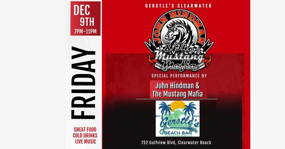 The Mustang Mafia @ Gerstles Clearwater Beach, Gerstle's Clearwater, 9 ...