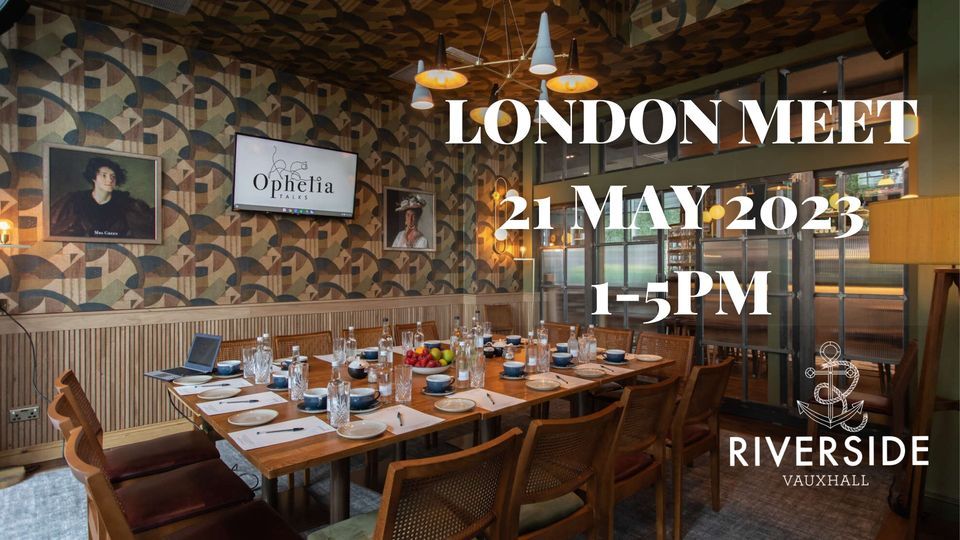 OPHELIA TALKS CROCHET MEET LONDON, The Riverside, Vauxhall, London, 21 ...