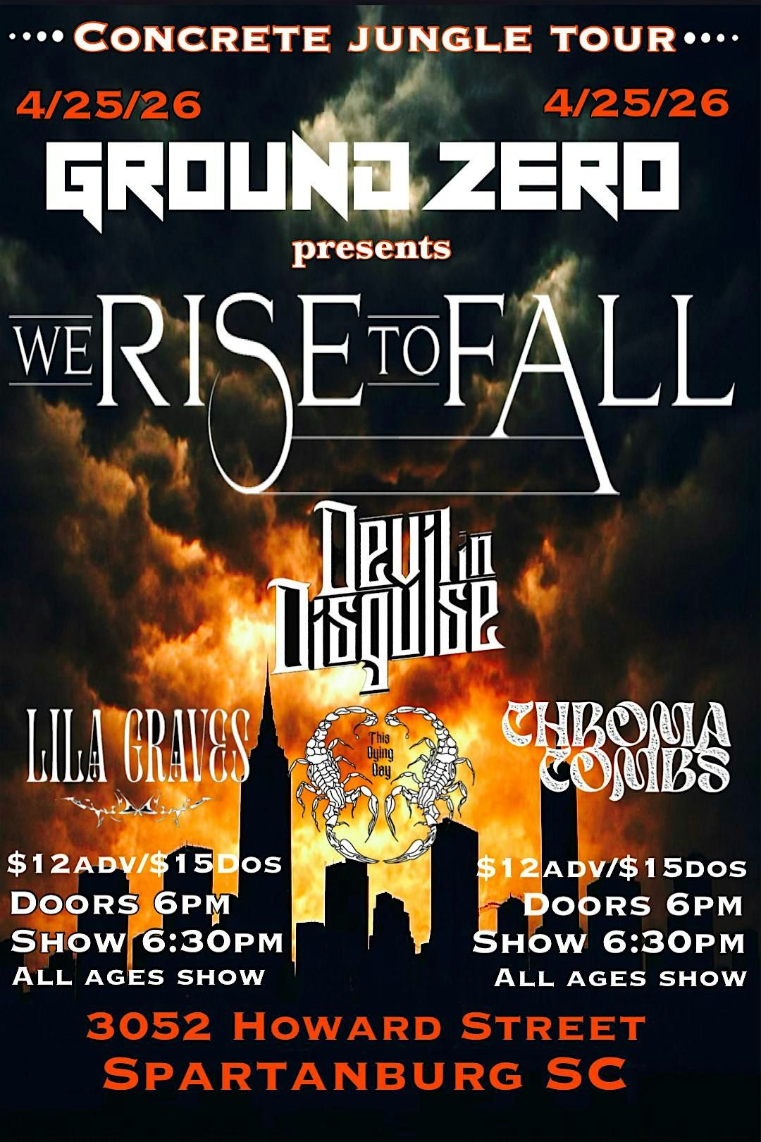 We Rise To Fall,Devil In Disguise,LilaGraves,InDyingDays,ChromCombs ...