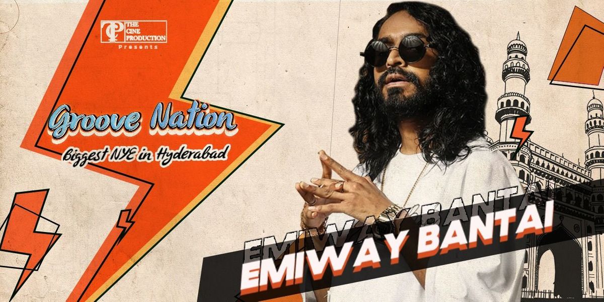 GROOVE NATION Ft.Emiway Bantai, Yolo Arena: Hyderabad, 31 December 2022