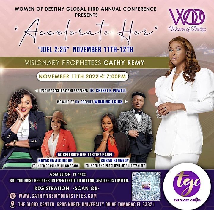 Women of Destiny III Annual Conference (presented by The Glory Center ...