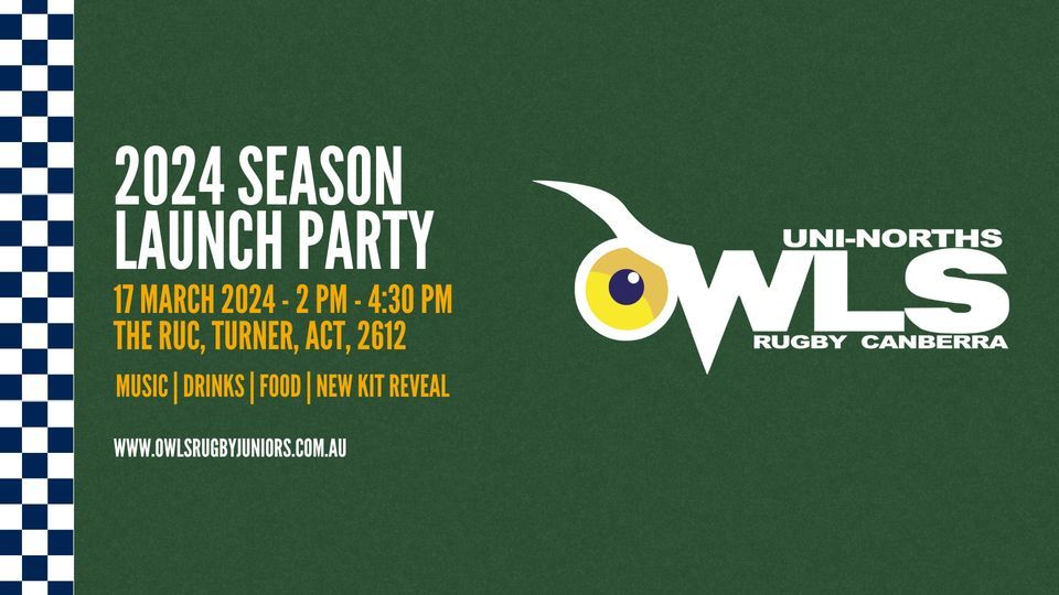 2024 Season Launch Party, The RUC Turner Bowls Club, Canberra, 17 March ...