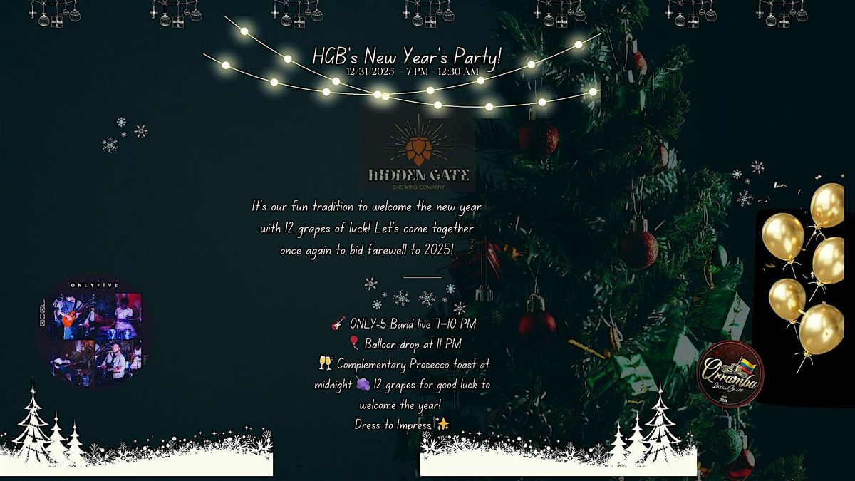 The Twelve Grapes of Luck: New Years Eve Hidden Gates Celebration, 102 ...