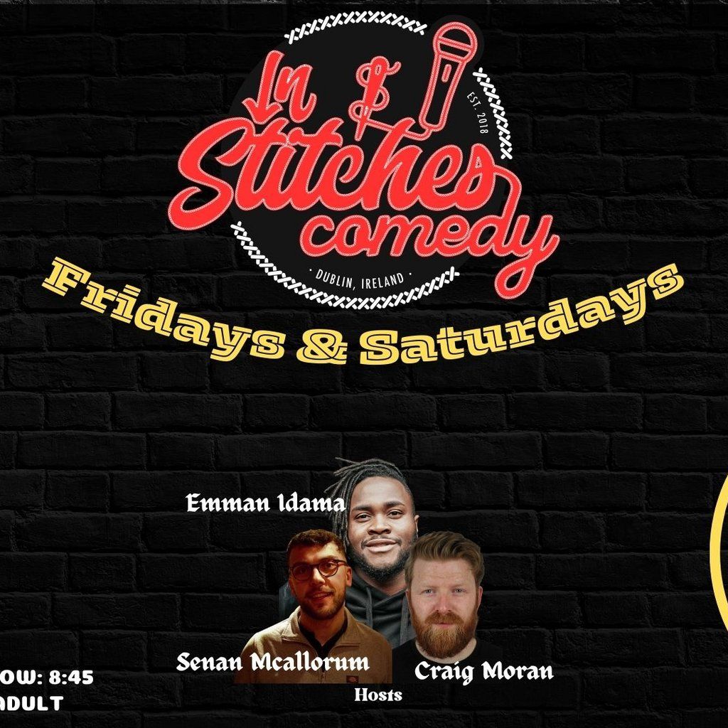 In Stitches Comedy Club with Shane Clifford + Guests, MC - Emman ...