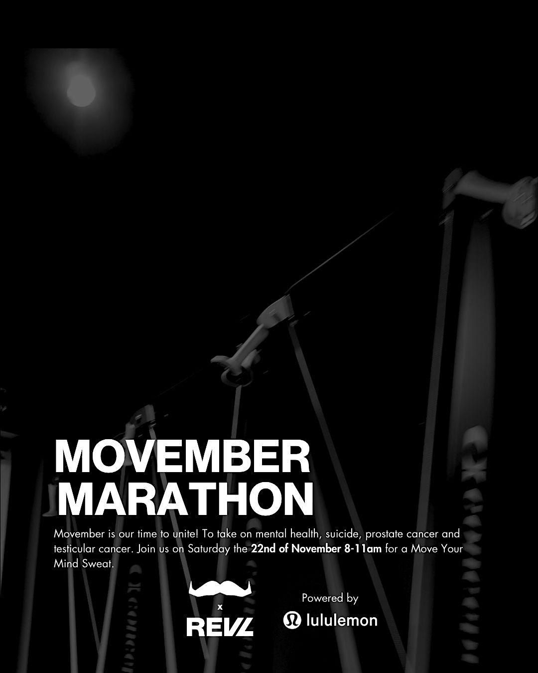 MOvember Marathon - REVL KLCC, REVL KLCC, Kuala Lumpur, 22 November 2025