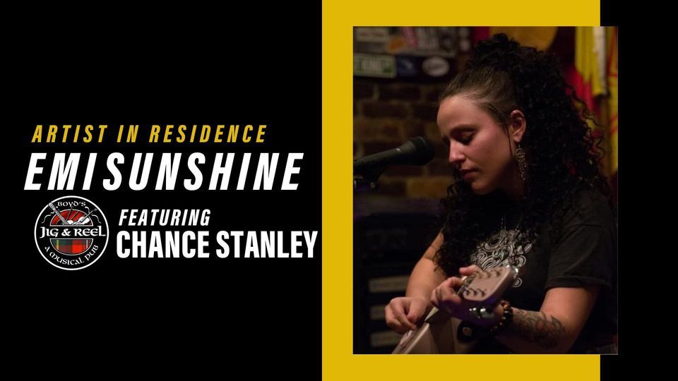 Artist in Residence: Emi Sunshine featuring Chance Stanley, Boyd's Jig ...
