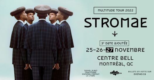 Stromae - Multitude Tour | Centre Bell, Centre Bell, Montreal, 25 ...