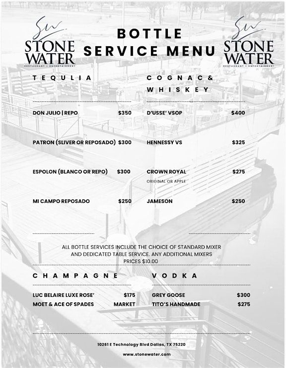 NEO SOUL SUNDAYS @ STONE WATER, Stone Water Restaurant & Entertainment ...