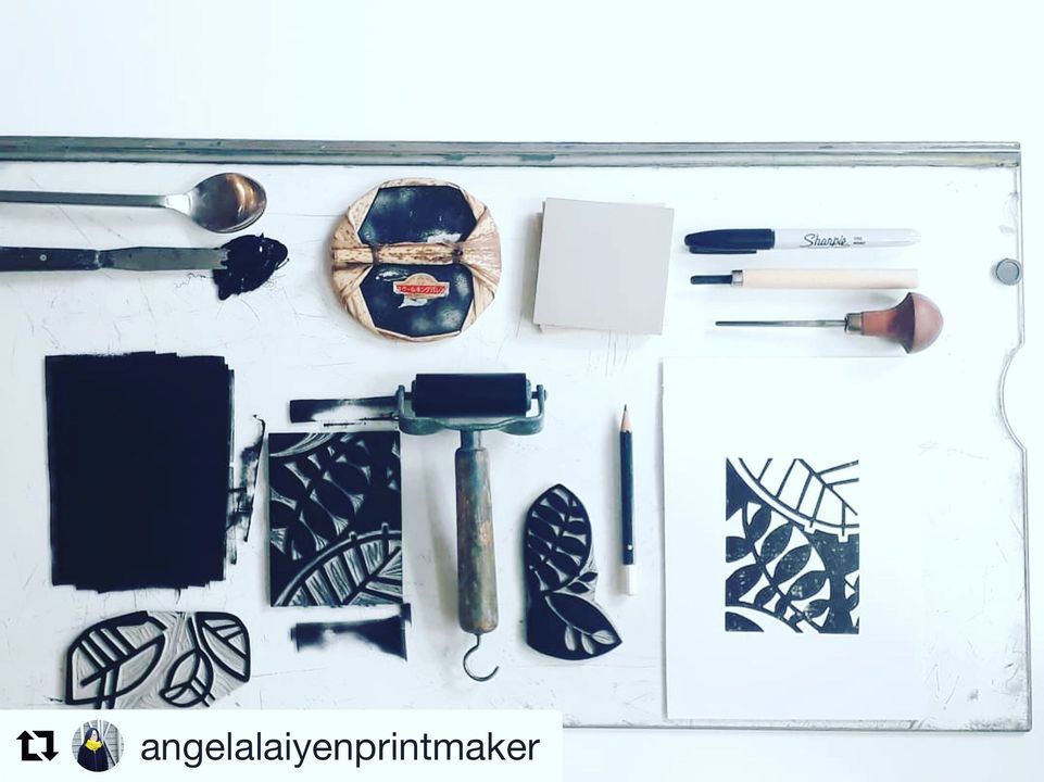 Linocut and Print Festive Cards with Angela, Millie Moon Shop, Frome ...