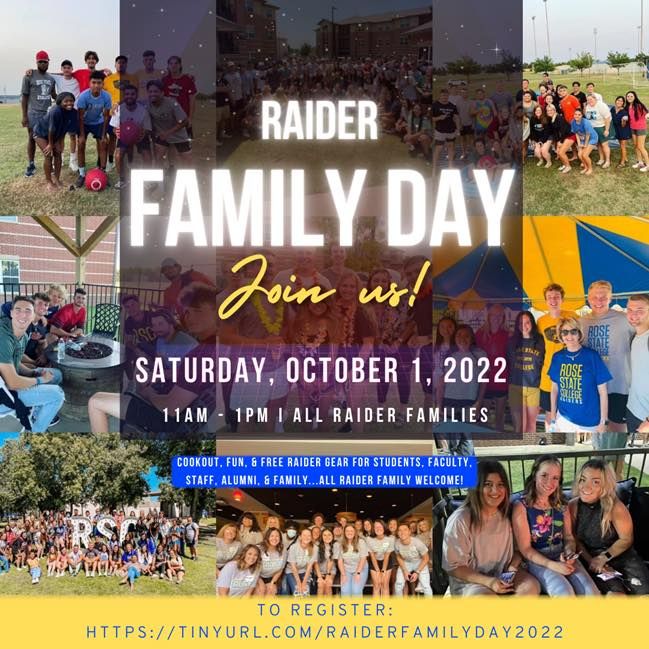 Raider Family Day 2022, Rose State College, Midwest City, 1 October 2022