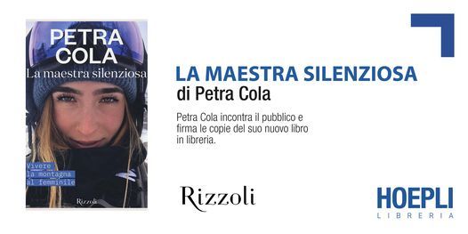 Firmacopie Petra Cola, Libreria Hoepli Milano, 23 November 2021