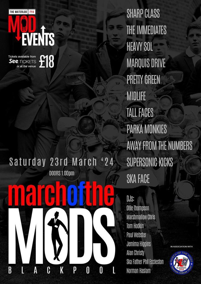 March of the Mods 2024, Waterloo FY4, Blackpool, 23 March to 24 March
